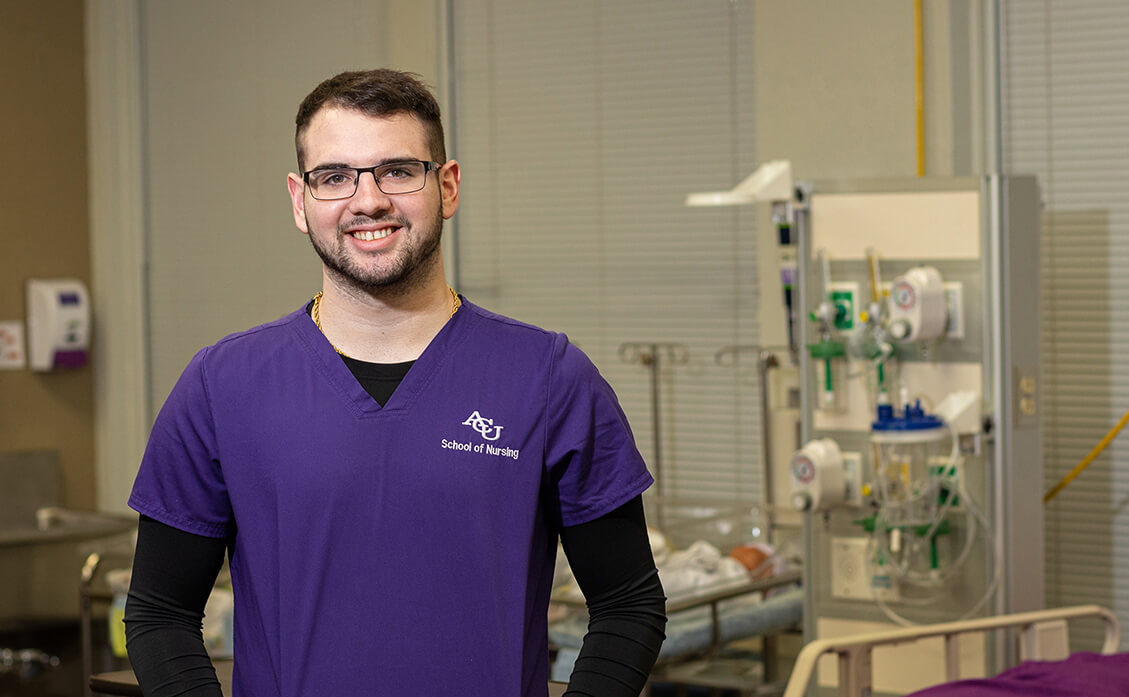 Serving others is all in a day’s work for ACU nursing student | Abilene ...