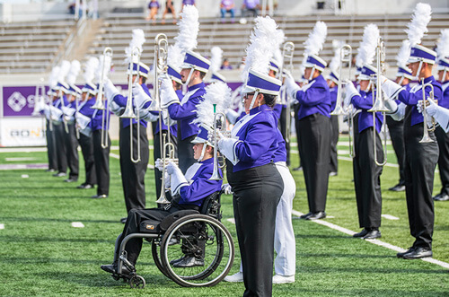 Big Purple Marching Band-Department of Music | ACU