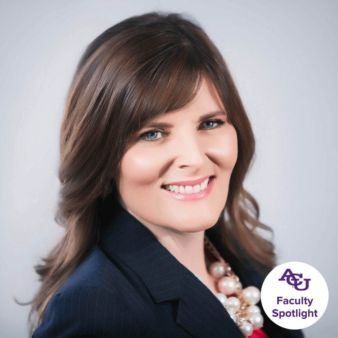 Faculty Spotlight: Dr. Heather Rasmussen | Abilene Christian University